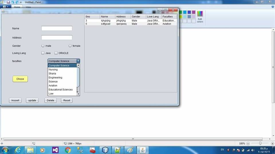Simple Insert Information And Update With Sql Server Sourcecodester